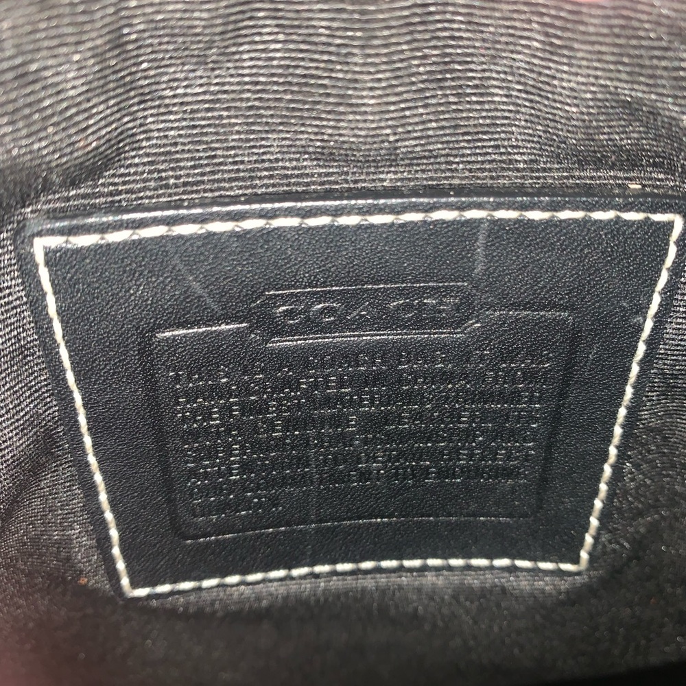 Coach Crossbody Bag Black With Signature Small C - Gem